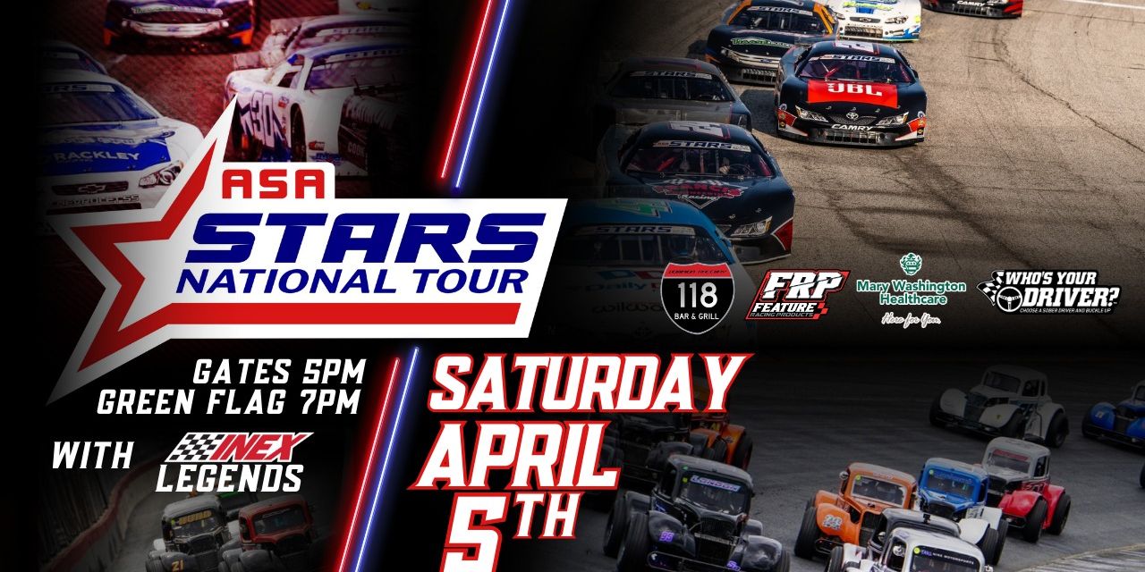 ASA Stars Super Late Models with Legends Bandos UCAR 6/8cyl ANYCAR ...